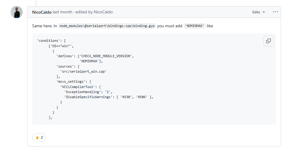 Windows下Electron打包报错：node-gyp | 做我唯一的听众